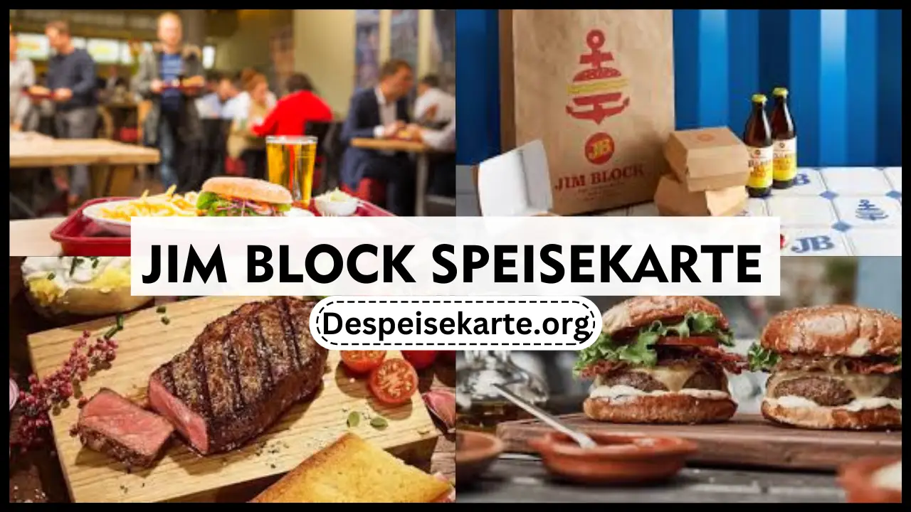 Jim Block Menü Deutschland Aktualisierte Preise 2024